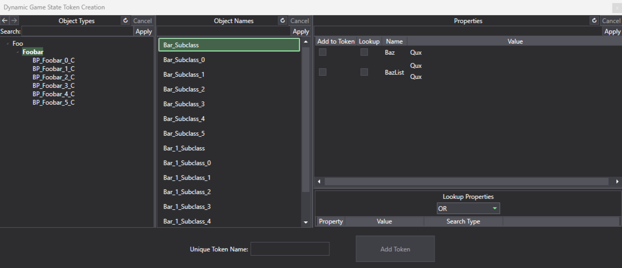 What Is a Dynamic Game State Token?